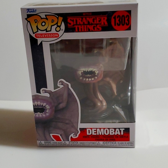 Funko | Other | Stranger Things Demobat Funko 33 Free Vinyl Protector ...